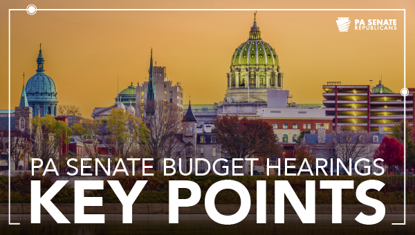Key Points from Senate Budget Hearings on Community and Economic ...